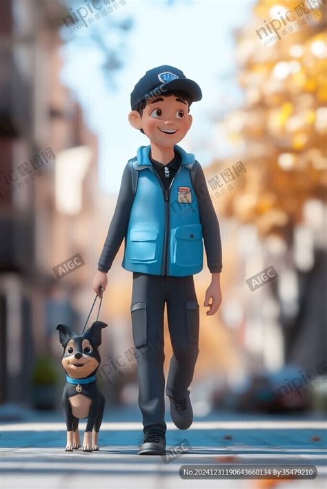 Ai创作图q版保安族 微场景人物 警服模型 巡警像 写实卡通人物 快递员插画 Poly风格 3d卡通形象 人物微场景 卡通写实人物 民警模型 仿3d卡通形象 兽医ip形象 城市快递员 立体卡通
