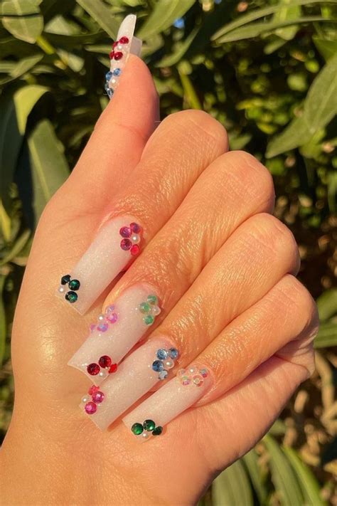 15 Cute Nail Designs To Try This Spring Gel Nails Fake Nails Cute Nails