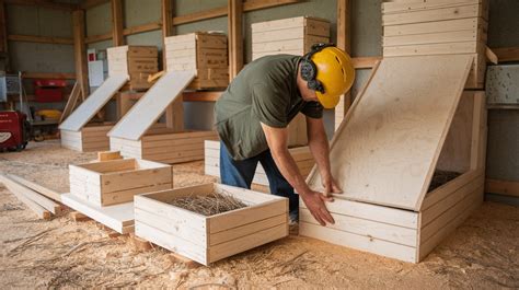 Diy Nesting Boxes Simple Plans For Your Chicken Coop A House In The Hills