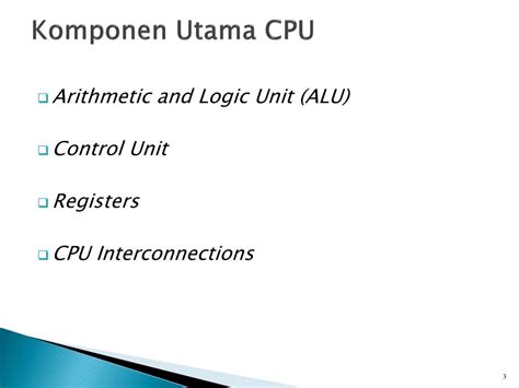 Ppt Struktur Cpu Powerpoint Presentation Free Download Id 5518714