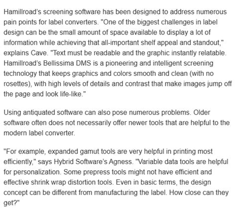 Label Design Software Hamillroad Software Limited
