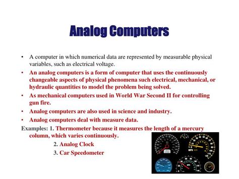 Analogue Computer Ke Example At William Deas Blog