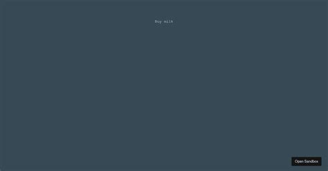 Introduction To State Completed Forked Codesandbox