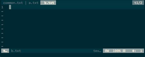 Github Tenfyzhong Smart Tabline Vim Maintains Buffers For The Tab It Belongs To