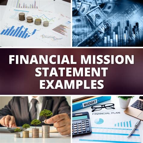 20 Financial Mission Statement Examples • Eat Sleep Wander