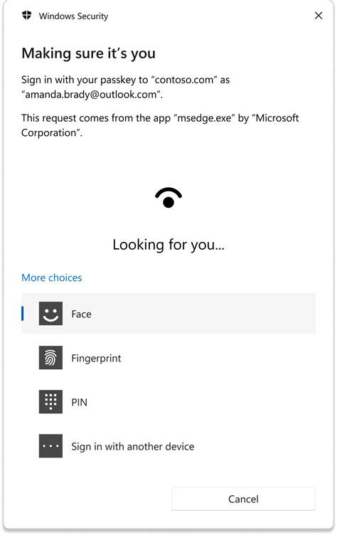 Support For Passkeys In Windows Microsoft Learn