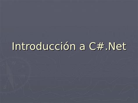 PPT Introducción a C SHARP DOKUMEN TIPS