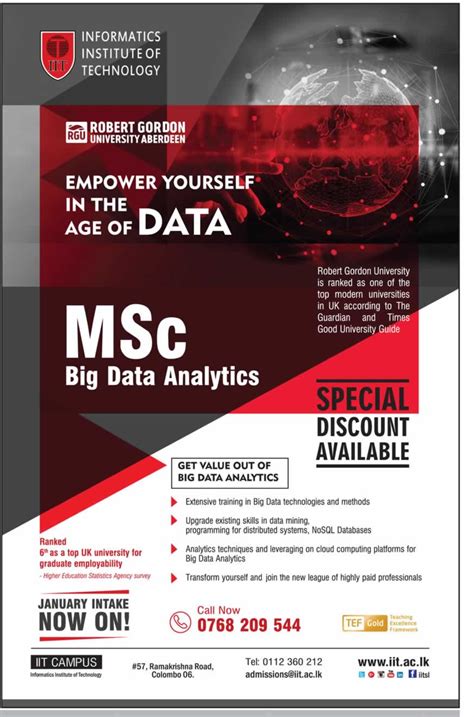 MSc In Big Data Analysis By IIT Campus Education SynergyY