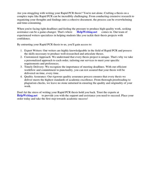 Rapd Pcr Thesis Download Free Pdf Polymerase Chain Reaction Dna