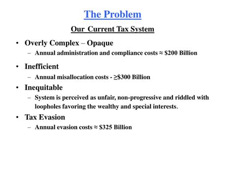 Ppt Simplifying Federal Taxation For The 21st Century The Automated