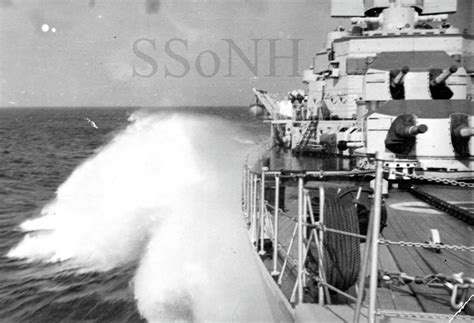 A Photo Of Heavy Cruiser Prinz Eugen Taken During A Shakedown Cruise Out Of Gotenhafen This