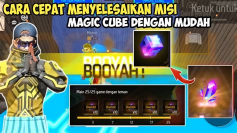 CARA CEPAT MENYELESAIKAN MISI MAGIC CUBE GAMPANG BANGET YouTube