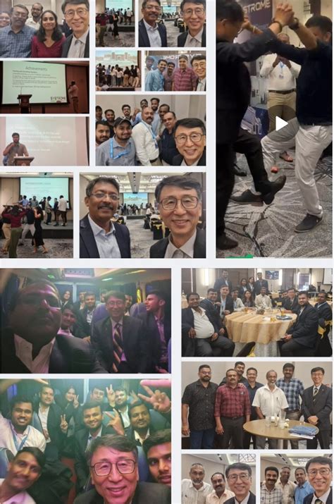 남편이 다니는 회사의 창립 기념일 행사