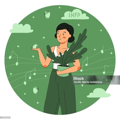Mbti 사회 주의자 개념 외교관 Infp 성격 팀워크에 대한 스톡 벡터 아트 및 기타 이미지 팀워크 개념 개념과 주제 Istock