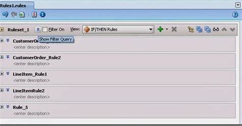 Oracle Business Rules Oracle Radio
