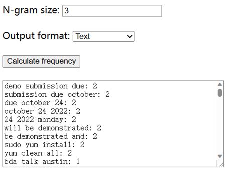 How To Count The Frequency Of Words And Ngrams In A Text Document Two Online Tools The Data
