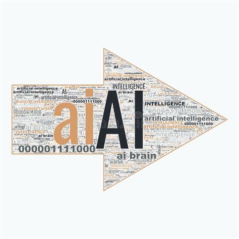 Ai Artificial Intelligence Brain Illustration Technology Quantum Computing Stock Illustration