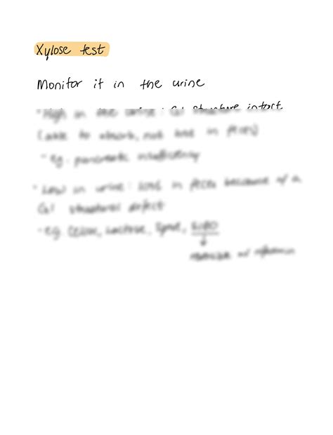 Solution Xylose Test Studypool