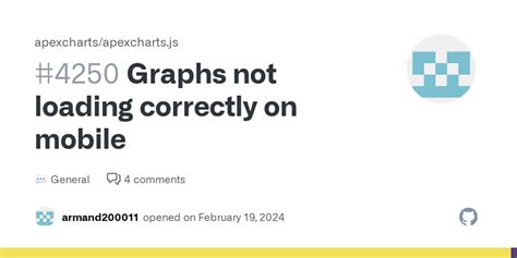 Graphs Not Loading Correctly On Mobile · Apexcharts Apexchartsjs · Discussion 4250 · Github
