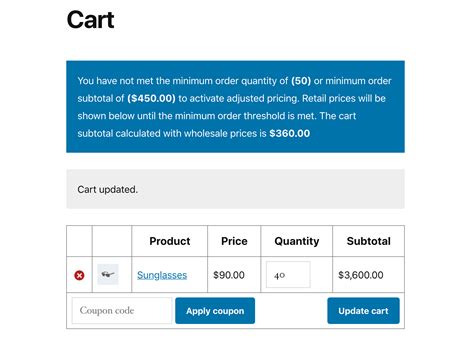 How To Set And Enforce Order Subtotal Limits In Woocommerce
