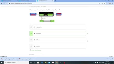 Final Test Of Internshala Ansys Internshala Finaltest Ansystest