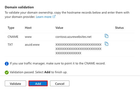 Migrate An Active Domain Azure App Service Microsoft Learn