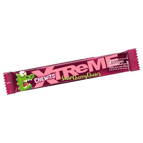 Chewits Xtreme Sour Cherry Economy Candy