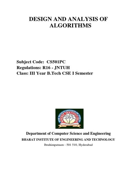 design and analysis of algorithms cs501pc pdf pdf computational complexity theory