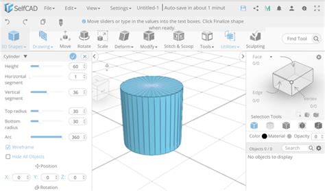How To Design A Simple Cup In Selfcad Community Stories Learn And