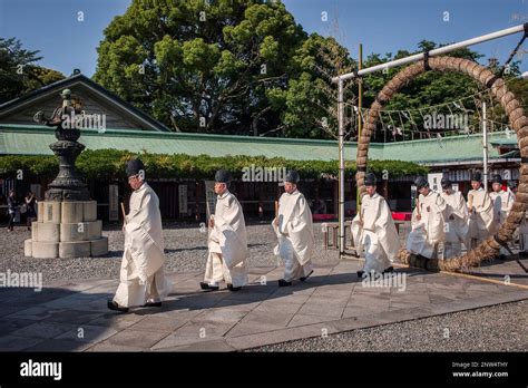 Sanno Oharai And Chinka Sai Purification Ceremony During Sanno Matsuri
