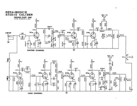 Mesa Boogie Schematics