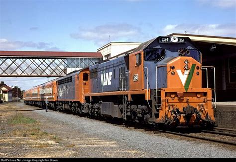 X54 Vline X Class At Bendigo Victoria Australia By Ian Green