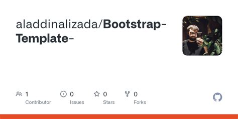 Github Aladdinalizada Bootstrap Template