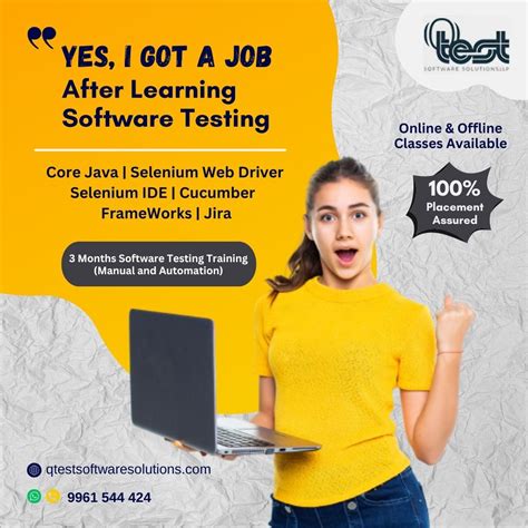 Qtest Software Solutions On Linkedin Qtest Calicut Online Softwaretesting Career Placement