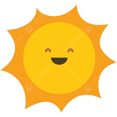 태양 이모티콘 귀여운 웃음 표현 벡터 태양 귀엽다 웃음 Png 일러스트 및 벡터 에 대한 무료 다운로드 Pngtree