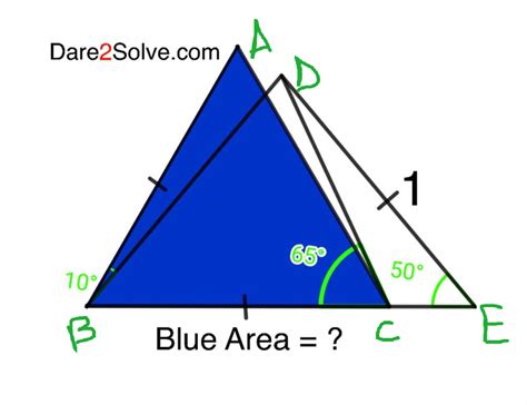 Geometry Two Overlapping Triangles Triangle Abc Triangle Dbe Given Some Angles And