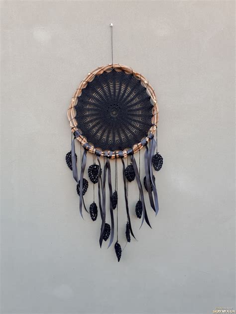 Купити Чорний ловець снів у стилі бохо Skrynya Ua