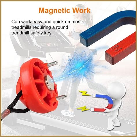 Replacement Key For Treadmill Universal Treadmill Safety Switch Round Socket Wide Compatible