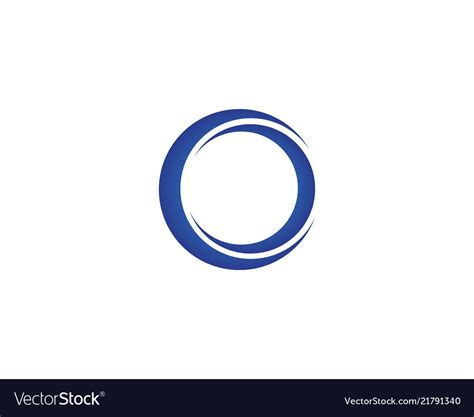 Circle Ring Logo Royalty Free Vector Image Vectorstock