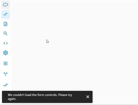 We Couldnt Load The Form Controls Error 123formbuilder