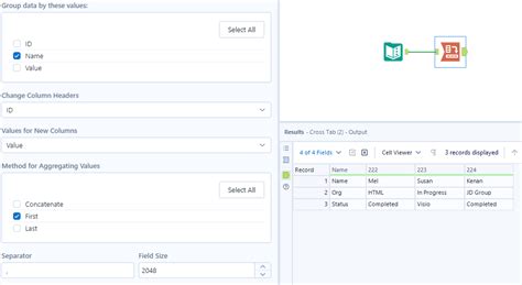 Solved Tiling Data Into Columns From Rows Based On Respon Alteryx