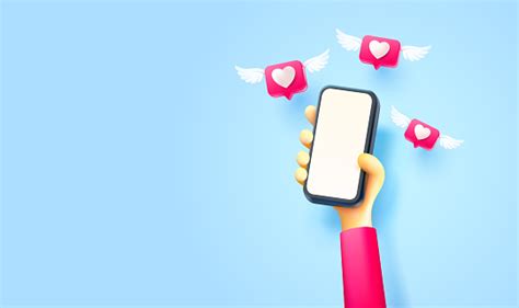 나는 아이콘을 많이 사람들이 의사 소통을 채팅 이것을 좋아한다 벡터 Brand Name Smart Phone에 대한 스톡 벡터