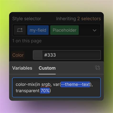 christos soulaki on linkedin this is one of the new css features and a great use of variables