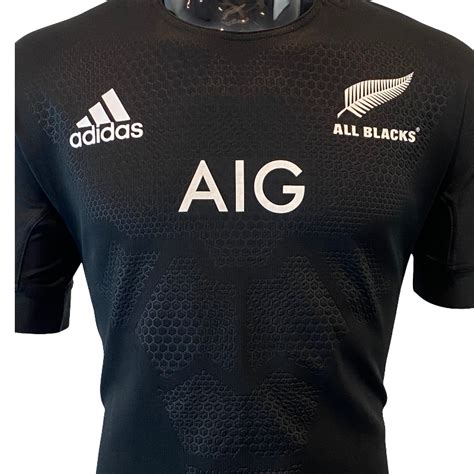 2018 All Blacks Performance Jersey Classic Rugby