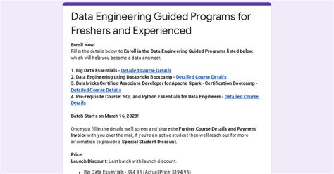 Durga Gadiraju On Linkedin Data Engineering Guided Programs For
