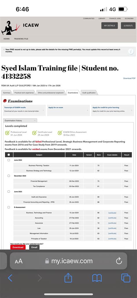 After Completing 12 Aca Exams With All First Time Passes I Am Glad To
