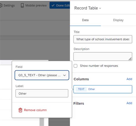 Text Entry Option In Dashboard Xm Community