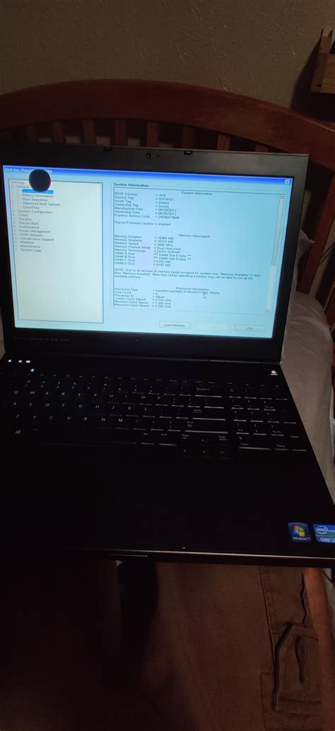 Damaged Dell Precision Laptop Someone Ripped Out Most Of The Usable Parts Out But Forgot The