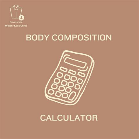 Personalised Body Composition Calcuator Downscale And Healthcare From