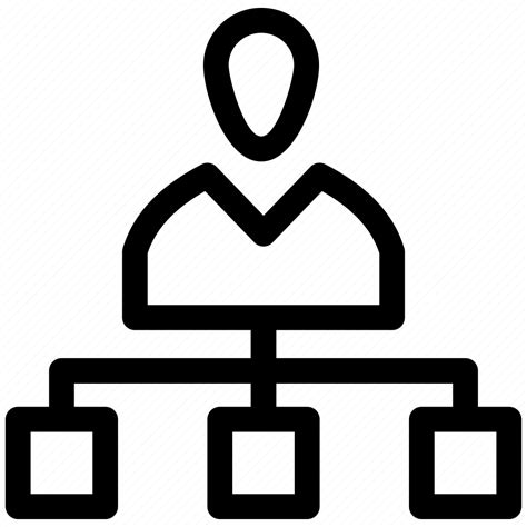 Hierarchy Concept Structure Diagram Management Business Icon Download On Iconfinder